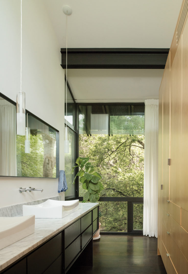 The Landscape Sets the Stage for this Modern Rollingwood Tree House ...