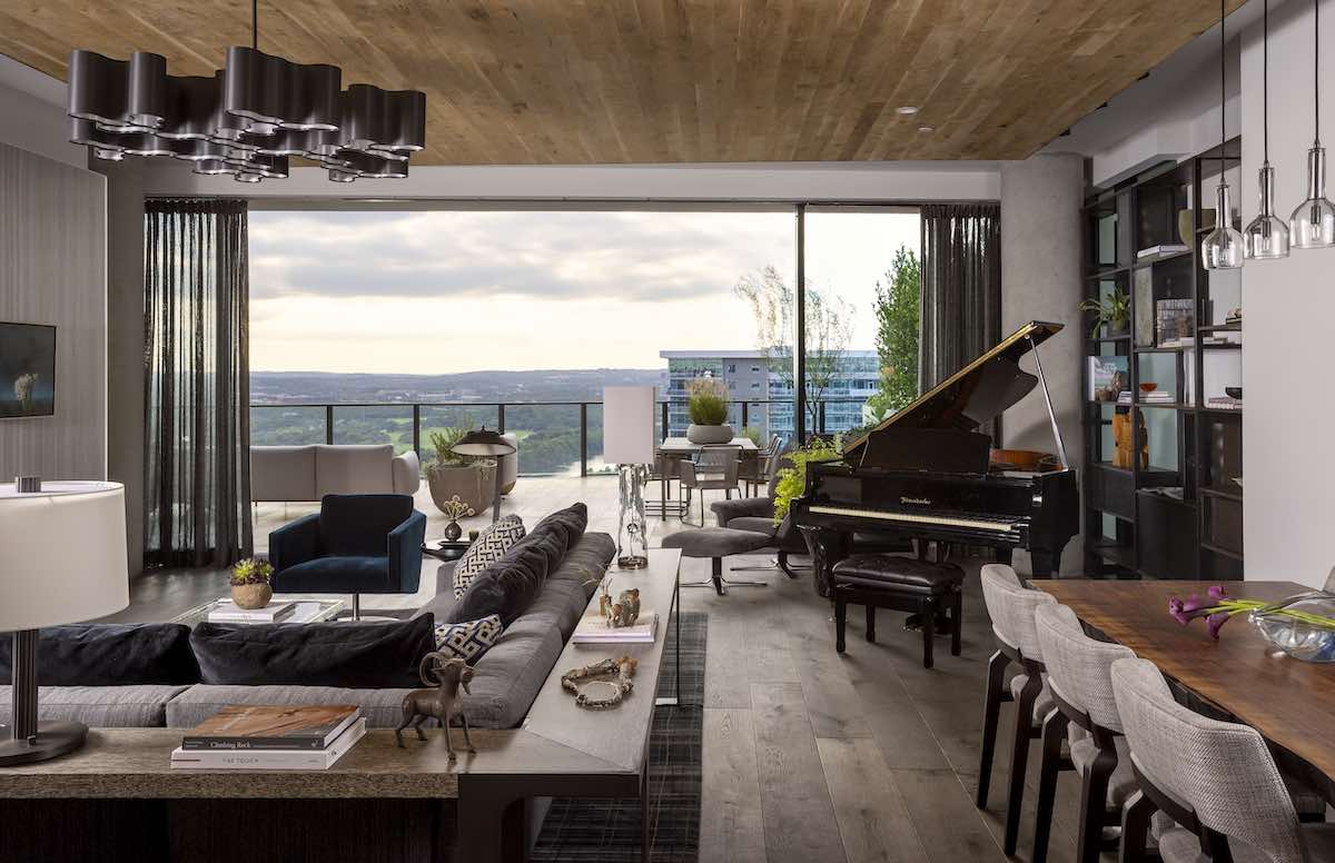 A Sleek Austin Condo Turned Minimalist Bachelor Pad - Austin Home