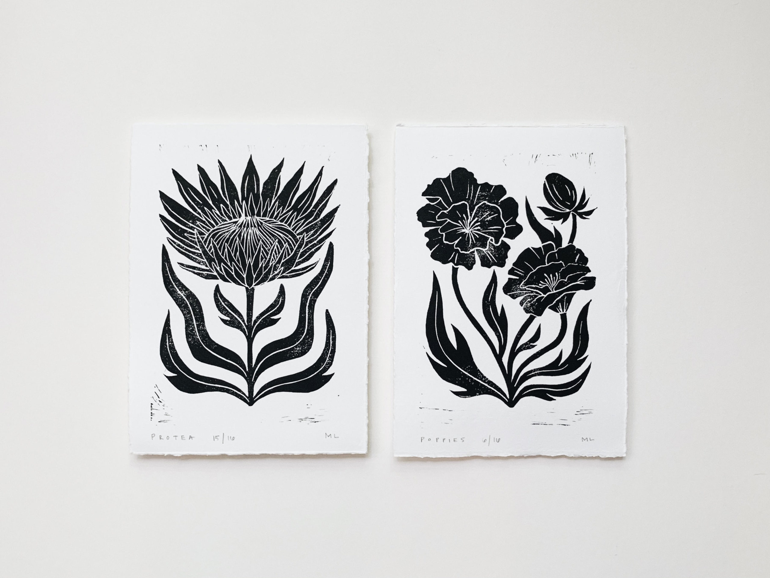 Check Out These Botanical Block Prints at The Front Market - Austin Home